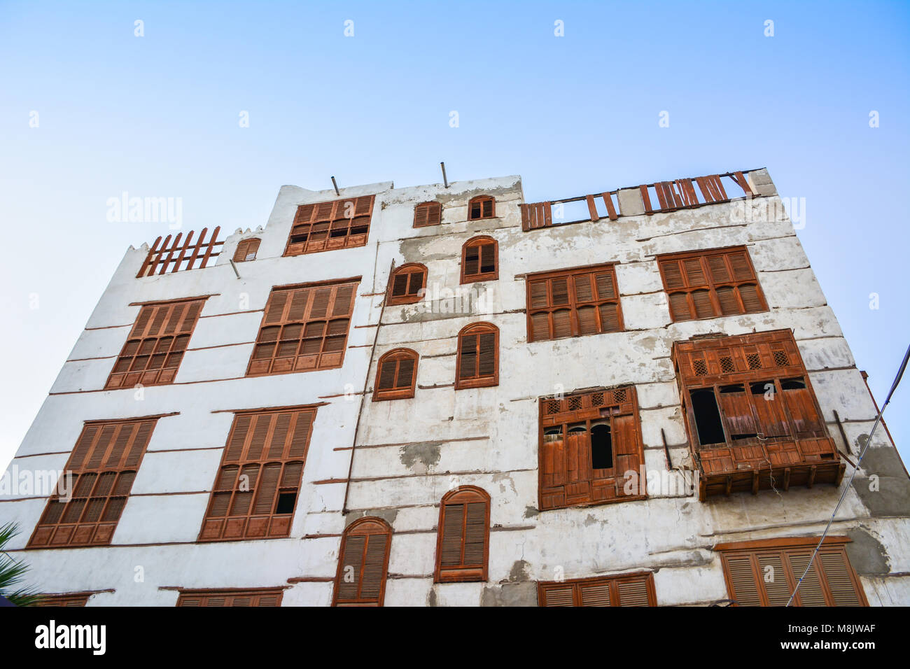 Old building in historical village Jeddah, Saudi arabia Stock Photo - Alamy