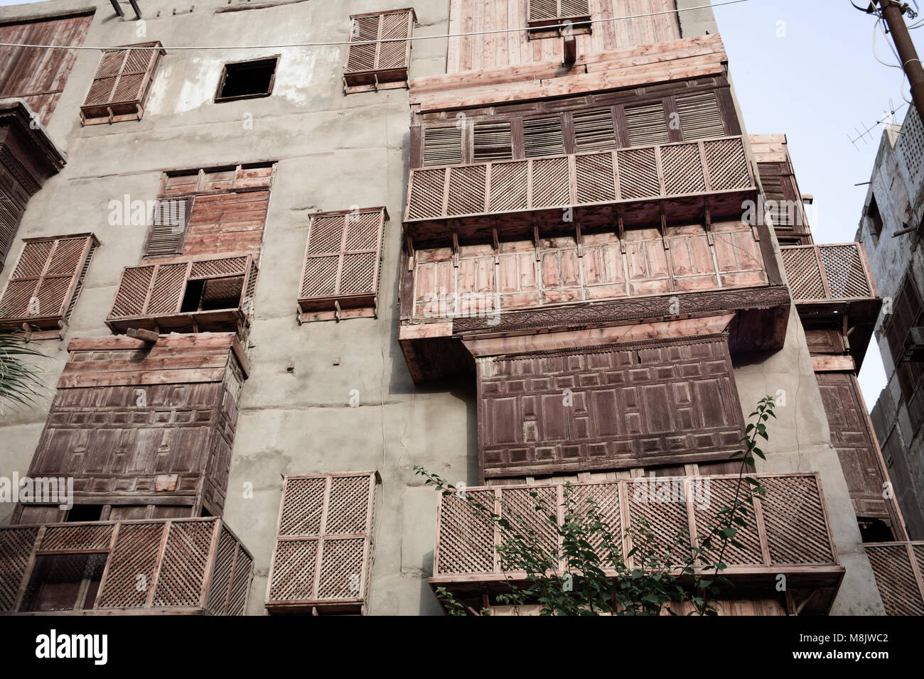 Old building in historical village Jeddah, Saudi arabia Stock Photo - Alamy