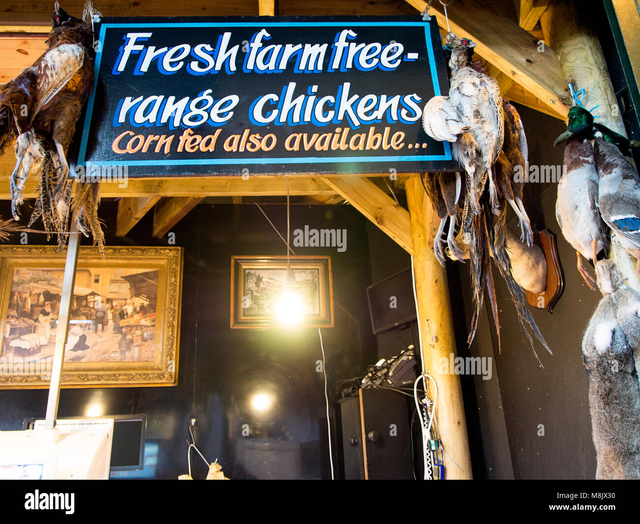 Butcher shop front hi-res stock photography and images - Alamy