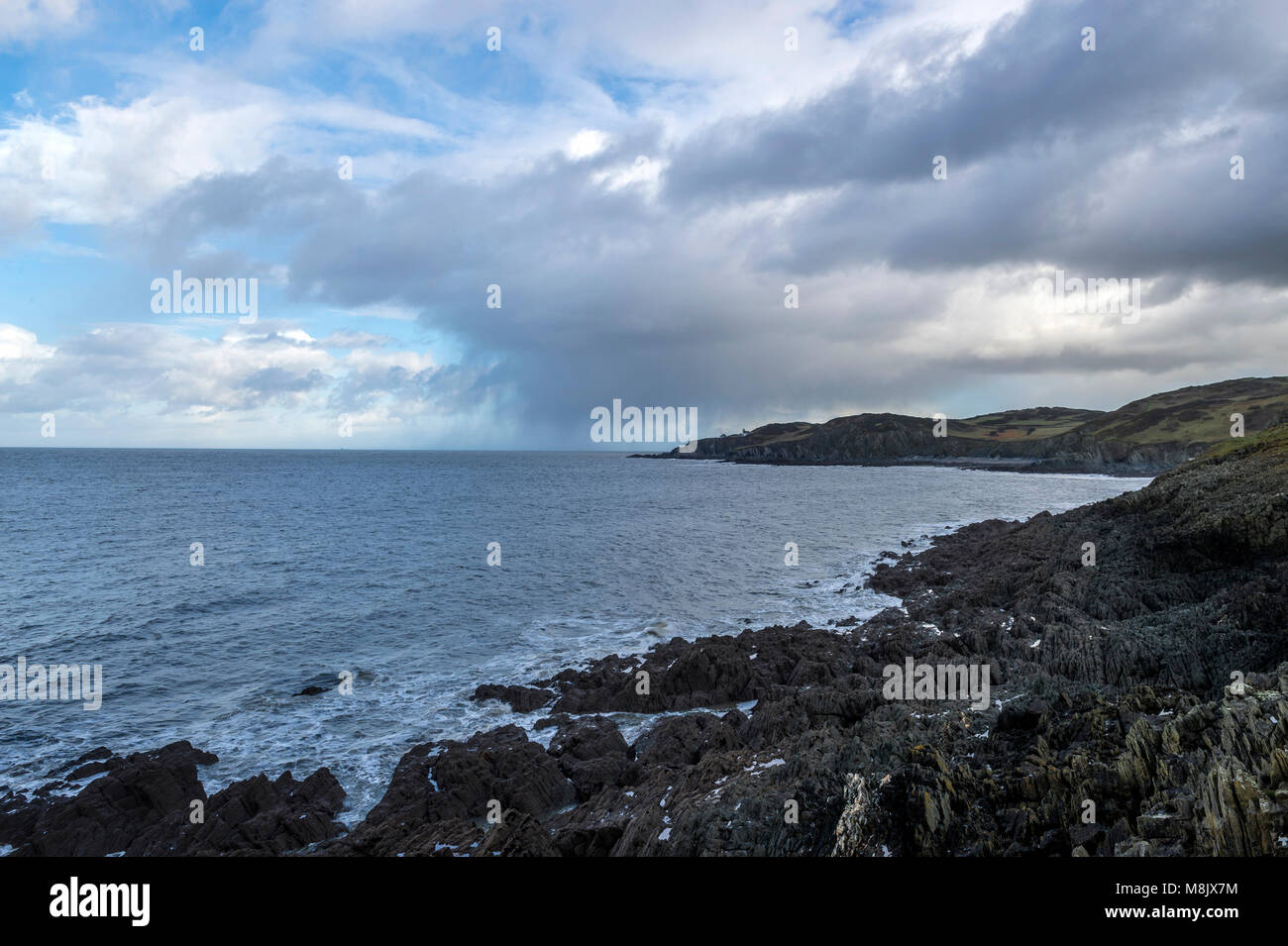 Great British Landscapes - North Devon Coastline (Rockham Bay Stock ...