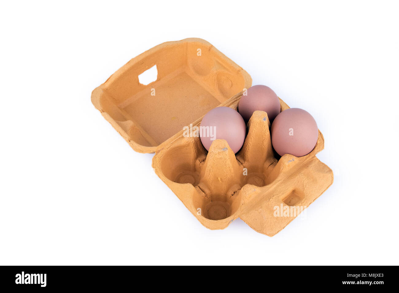 Brown white eggs sale Cut Out Stock Images & Pictures - Alamy