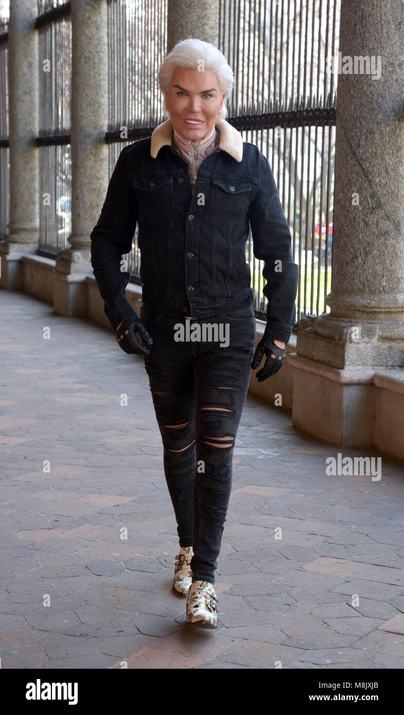 'Human Ken Doll' Rodrigo Alves out and about in Milan Featuring ...
