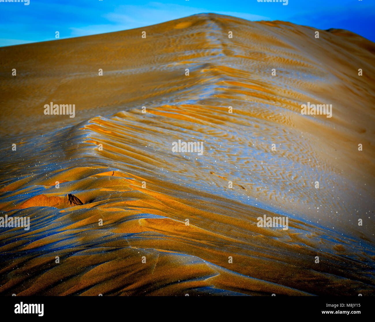 Little Sahara sand dunes Stock Photo - Alamy
