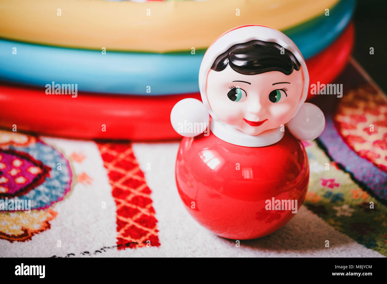 Close up roly-poly toy for children Stock Photo - Alamy Close up roly-poly toy for children Stock Photo - Alamy