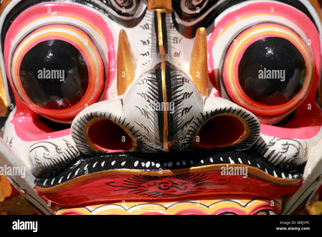 Colorful asian mask Stock Photo - Alamy