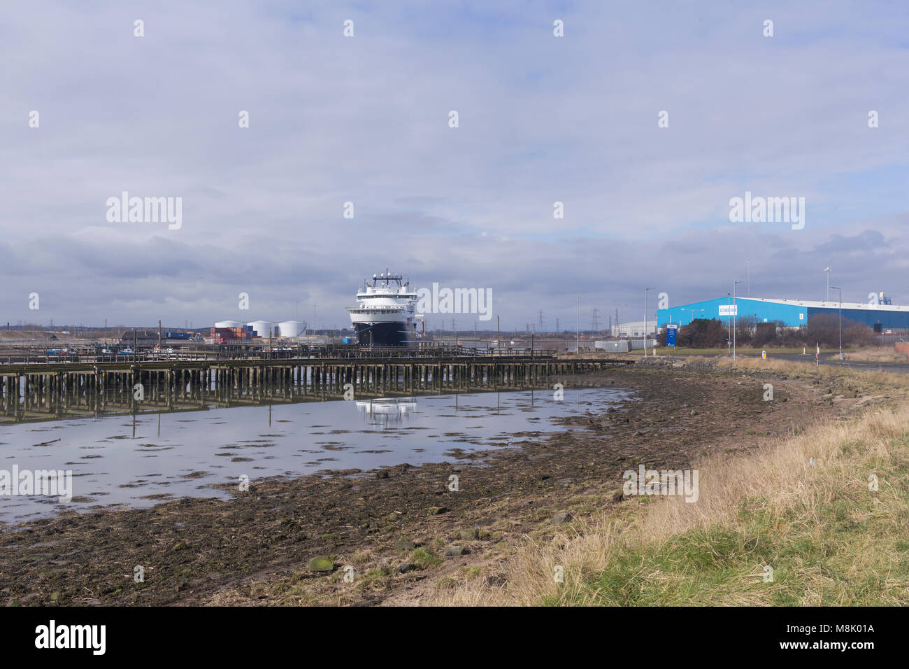 Port of Blyth Stock Photo - Alamy