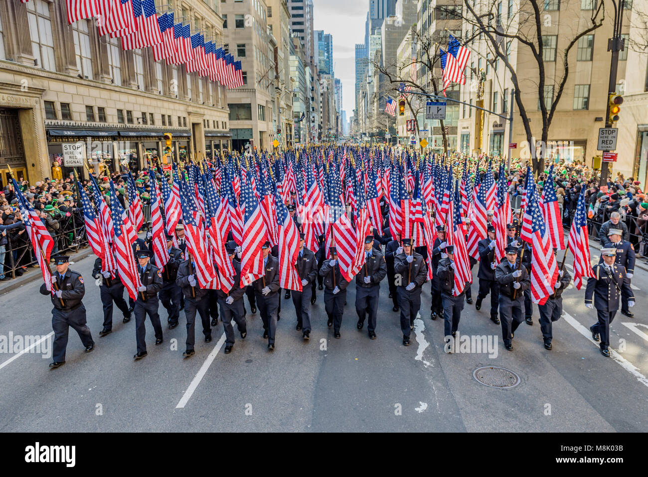 The NYC Saint Patrick's Day Parade was held on March 17, 2018. Along ...