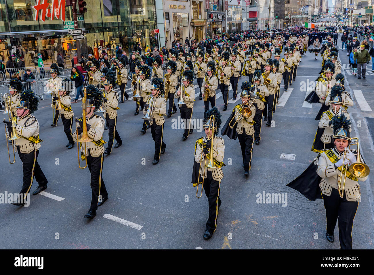 The NYC Saint Patrick's Day Parade was held on March 17, 2018. Along ...