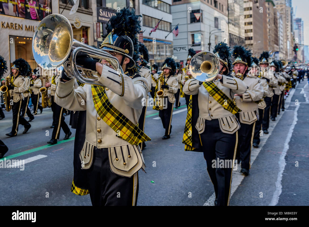 The NYC Saint Patrick's Day Parade was held on March 17, 2018. Along ...