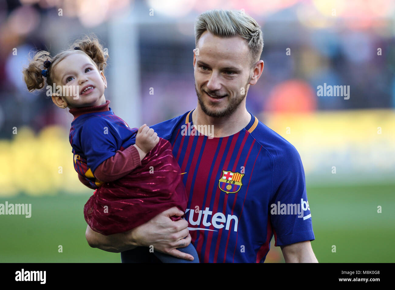 Barcelona, Spain. 18th Mar, 2018. 18th March 2018 Ivan Rakitic of FC ...