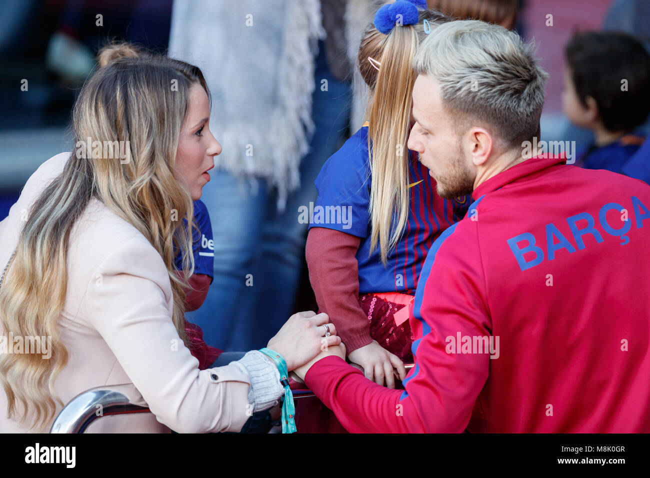Badalona, Spain. 18th Mar, 2018. 18th March 2018; Ivan Rakitic of FC ...