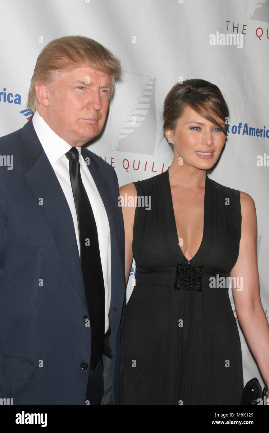 Donald Melania Trump 2006 Photo By John Barrett-PHOTOlink.net Stock ...