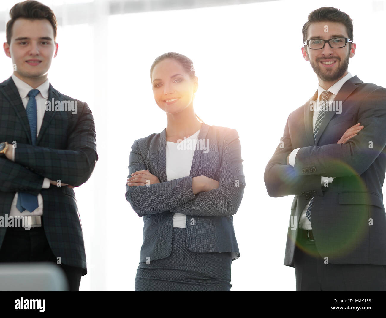 portrait of successful business team Stock Photo - Alamy