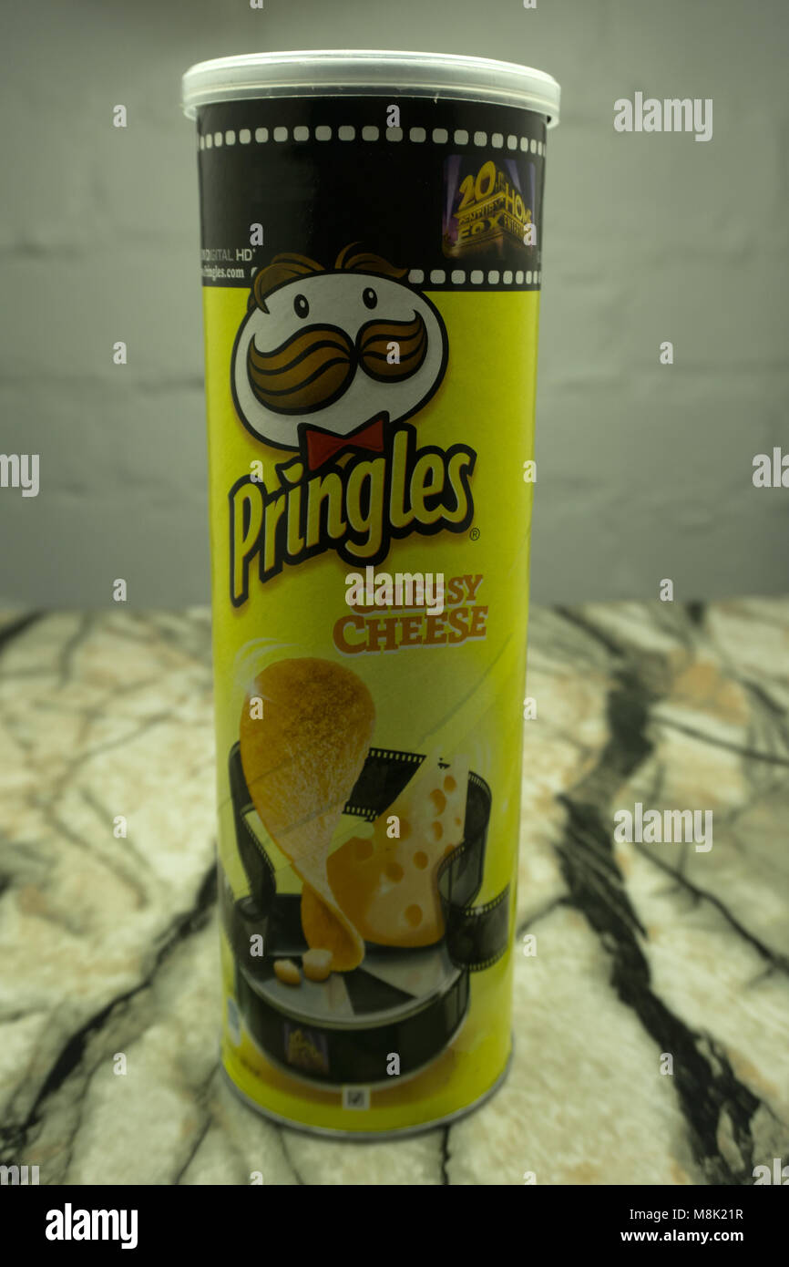 Pringles Original Flavor Chips High Resolution Stock Photography and ...