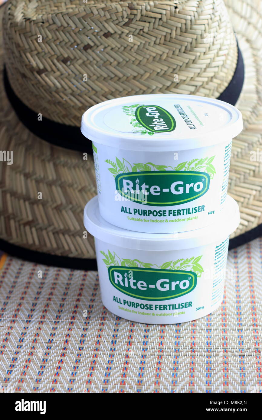 Rite Gro All purpose fertilizer Stock Photo - Alamy