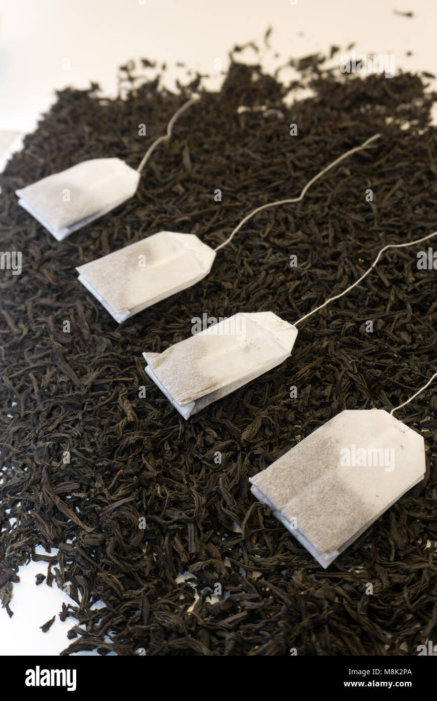 Earl grey tea bags hi-res stock photography and images - Alamy