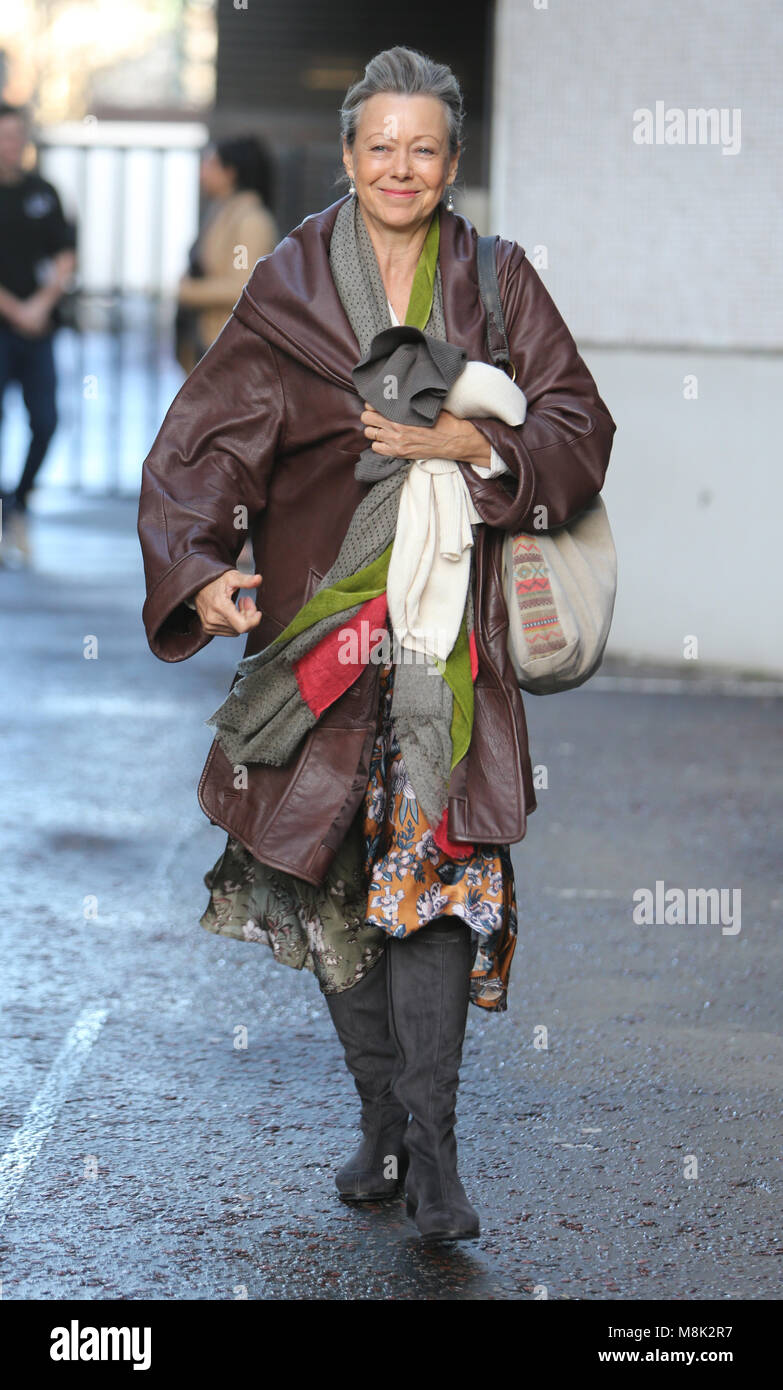 Jenny Agutter outside ITV Studios Featuring: Jenny Agutter Where ...