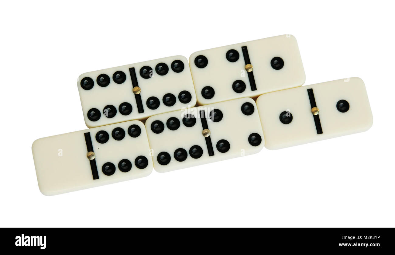 White marble dominoes. White stone material dominoes. White marble and ...