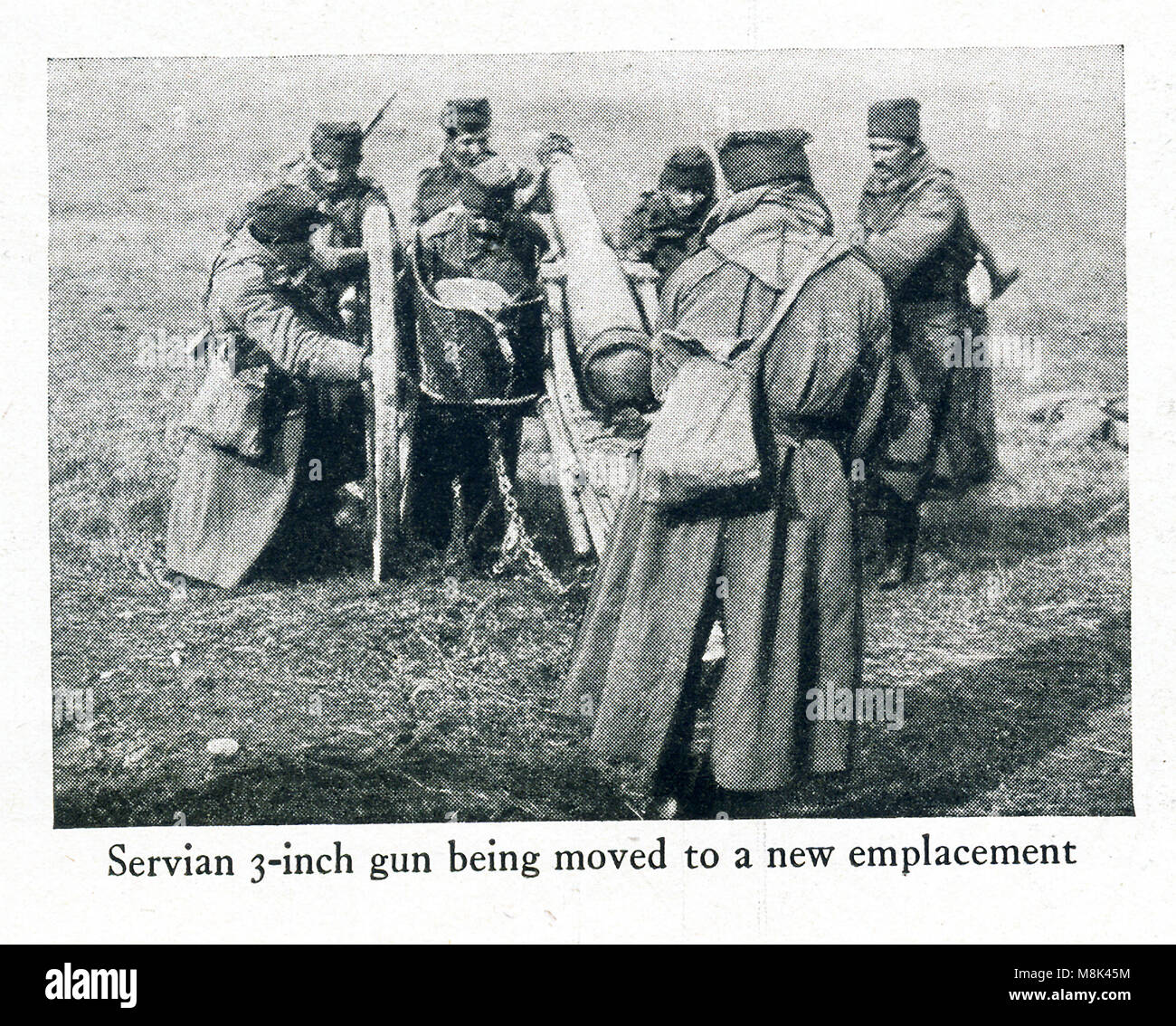 Serbian Flag During World War 1