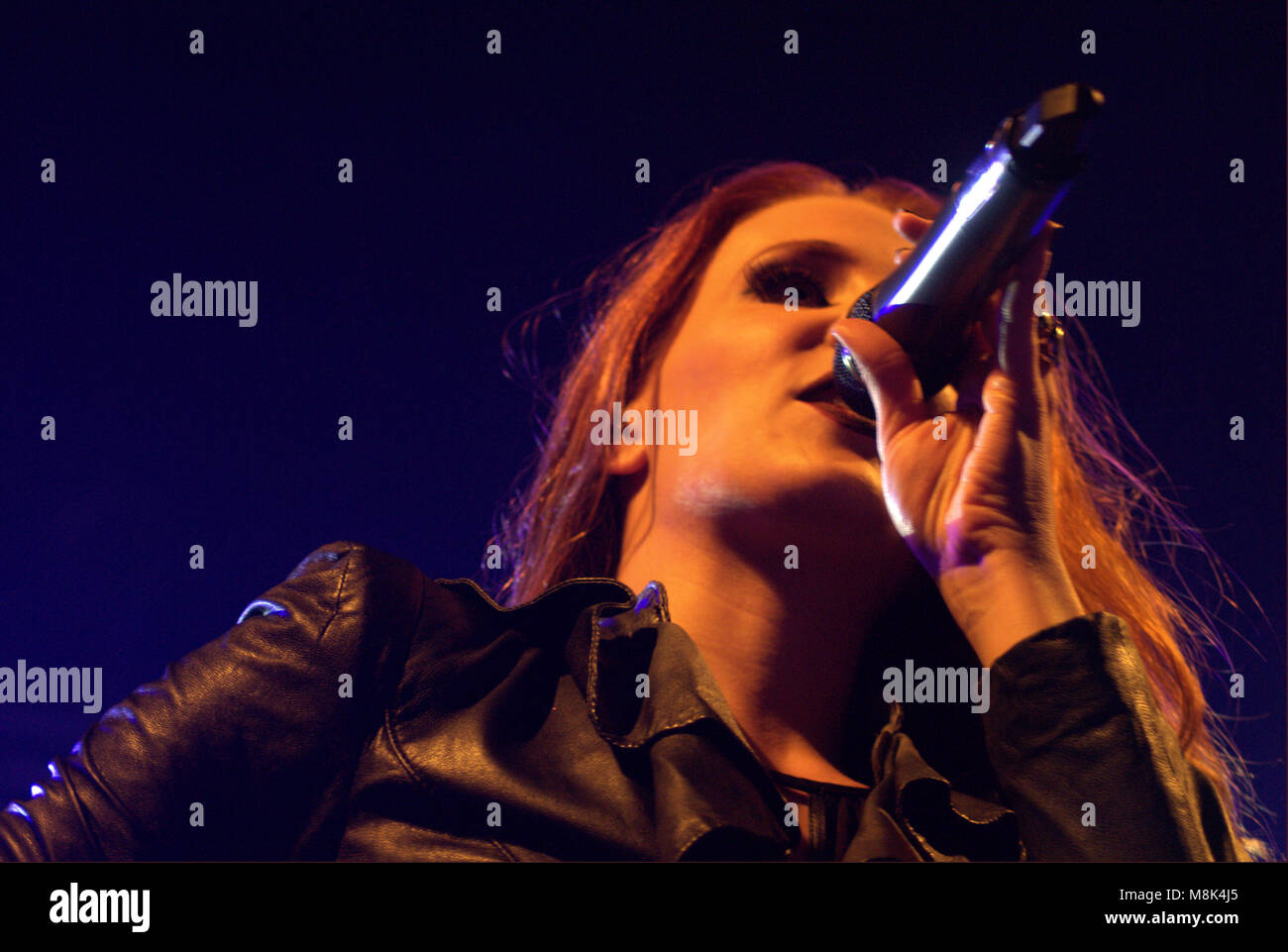 Simone Simons, the voice of Epica, Bristol, England, November 2014 ...