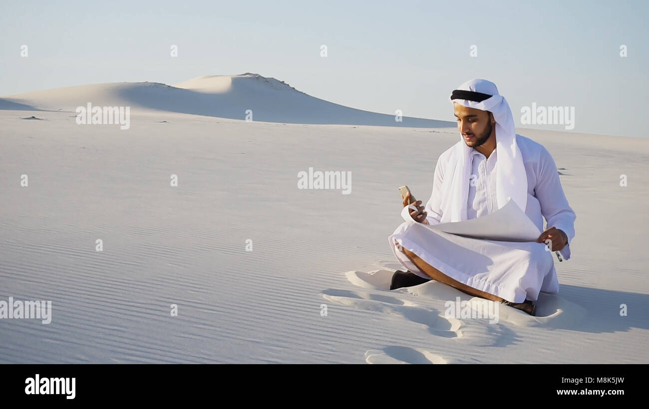 Muslim arabian uae sheikh architect hi-res stock photography and images ...