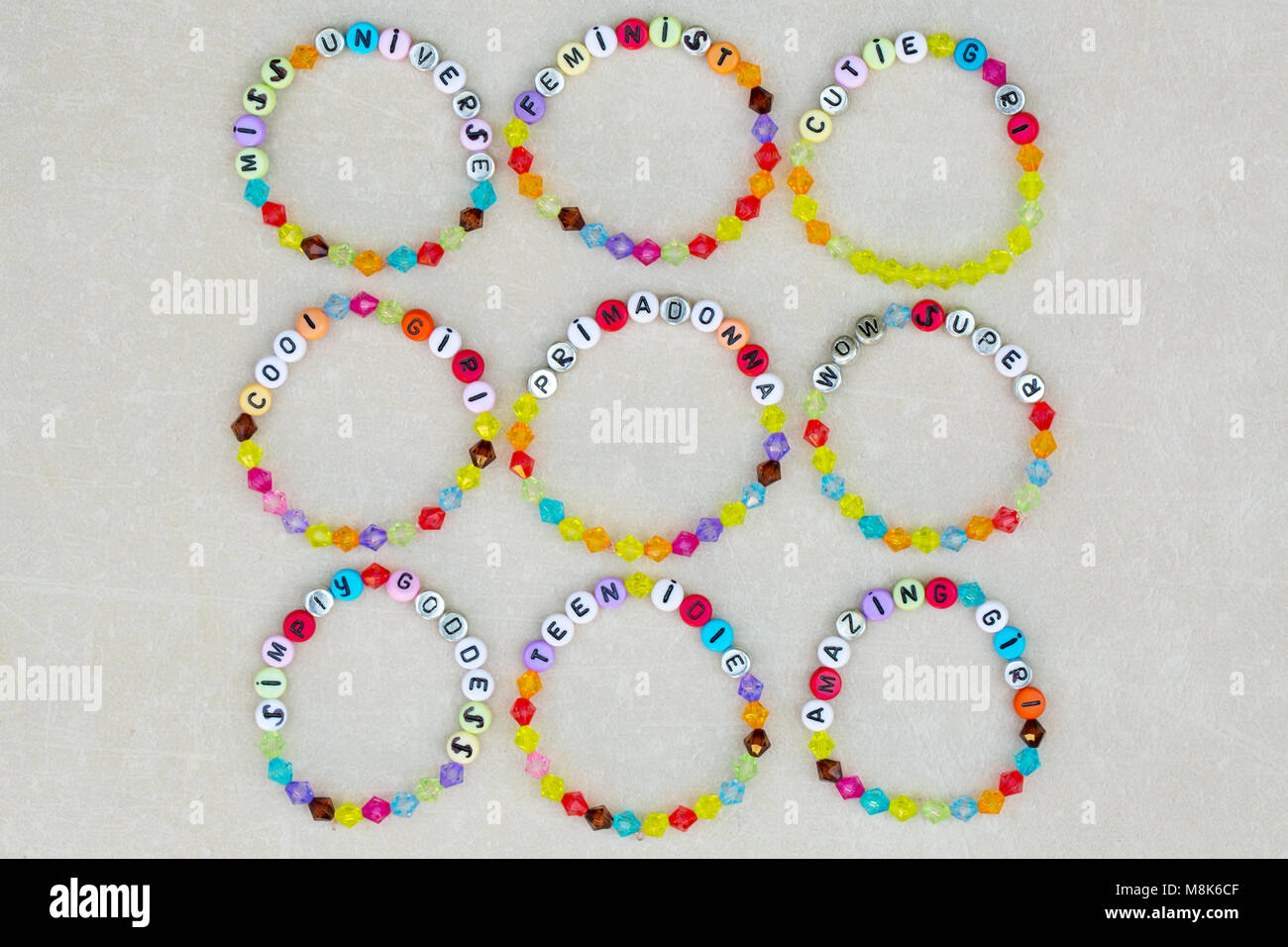 Plastic bracelets hi-res stock photography and images - Alamy