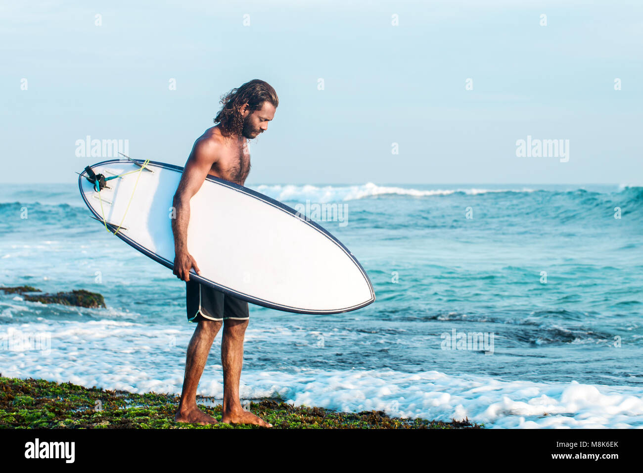 the man is waiting for the Stock Photo - Alamy