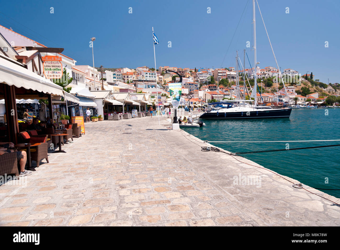 Pythagorio on Samos Stock Photo - Alamy