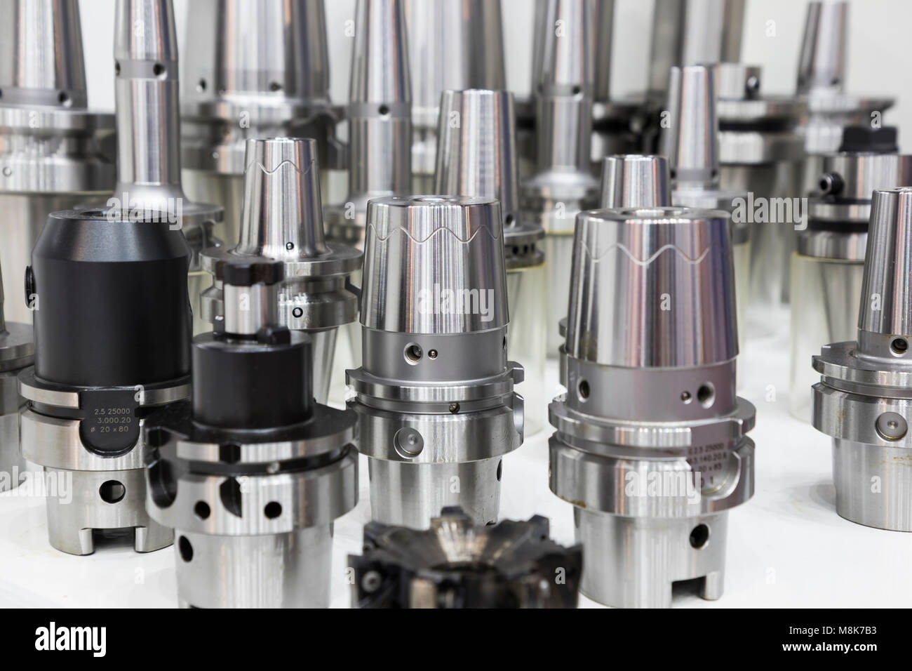 Tool Holder for machining process ; metal working Stock Photo - Alamy