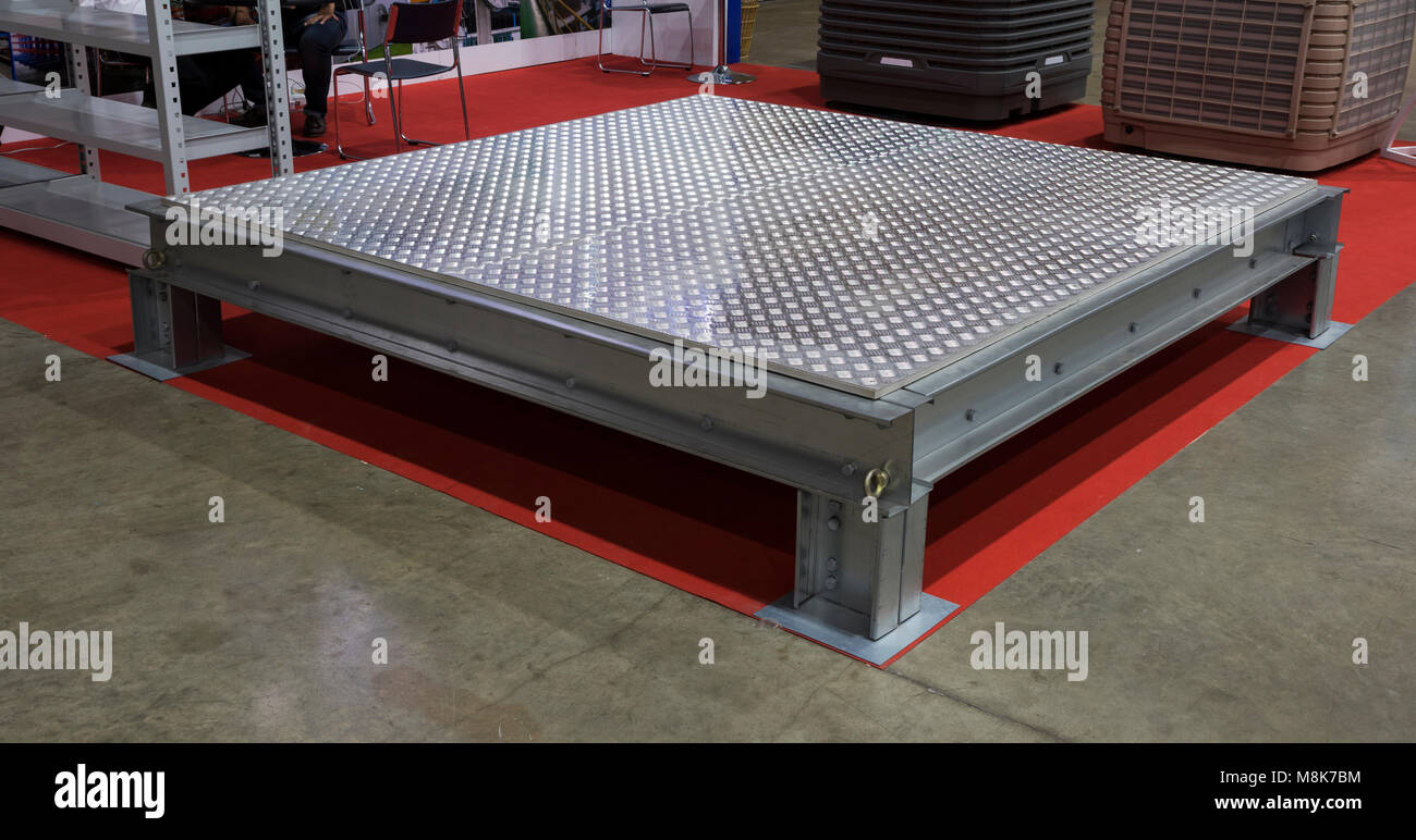 platform in facotry floor ; for working Stock Photo - Alamy
