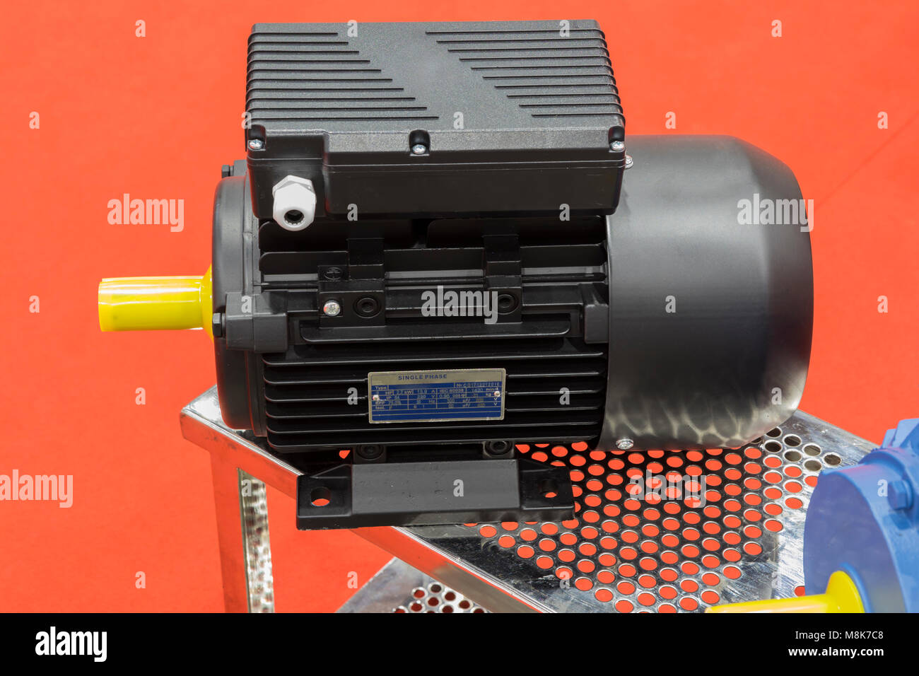 The three phase motors for industrial purpose Stock Photo - Alamy