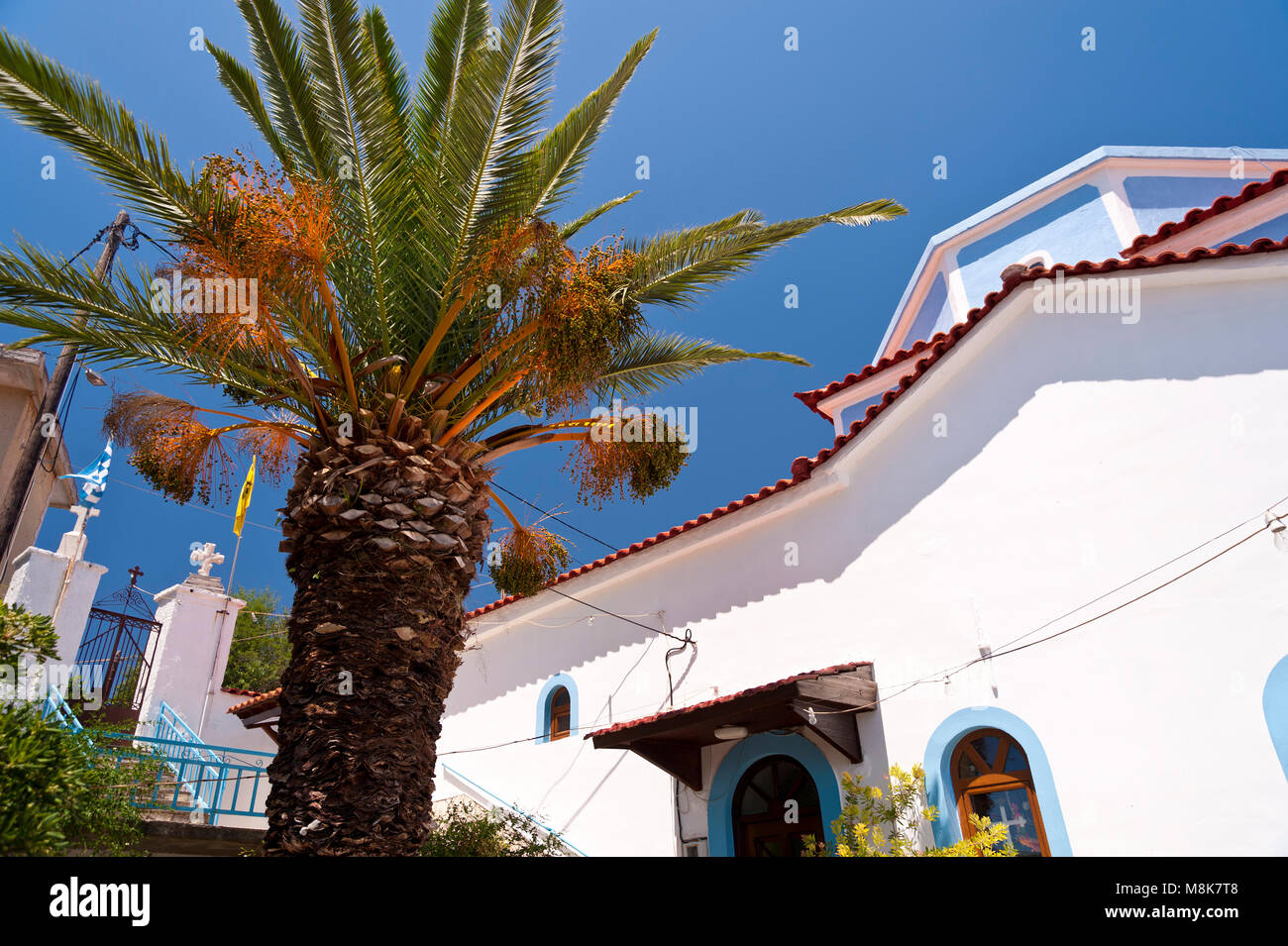 Samos church greece hi-res stock photography and images - Alamy