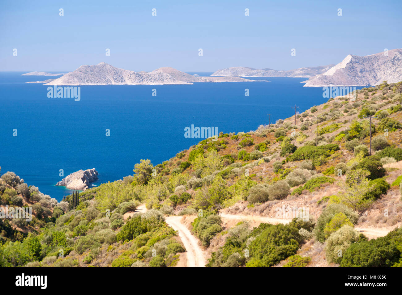 Aegean in Samos Stock Photo - Alamy