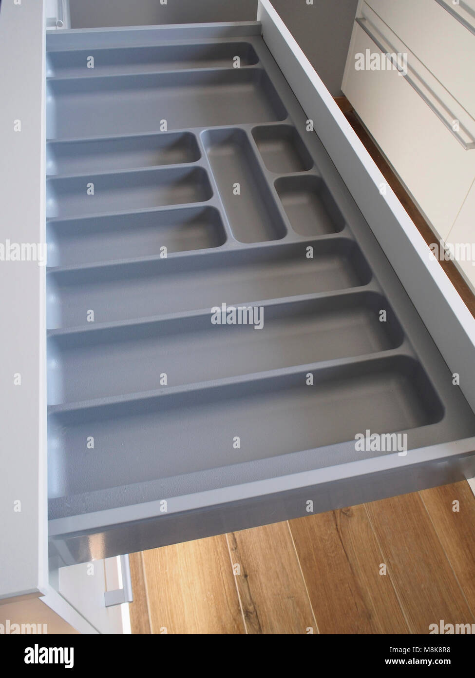 Open Kitchen drawer Stock Photo - Alamy