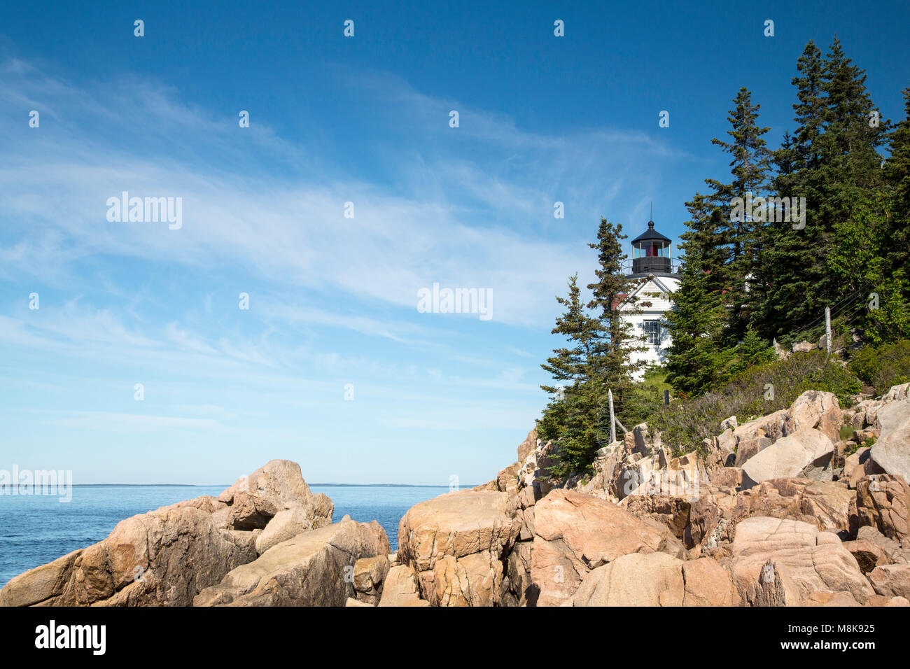 Bar Harbor in the Acadia National Park Stock Photo - Alamy