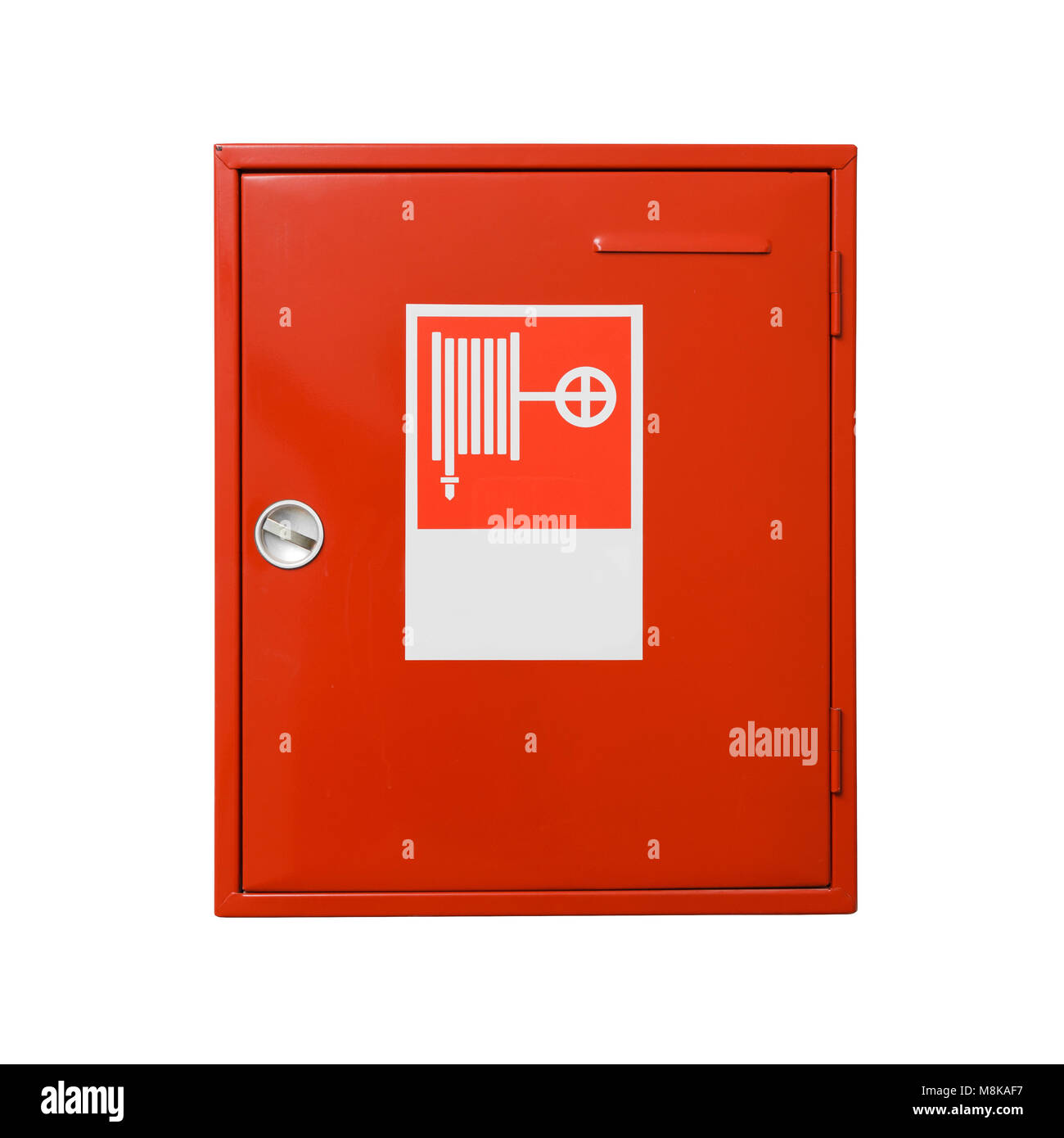 Fire hose reel symbol sign hi-res stock photography and images - Alamy