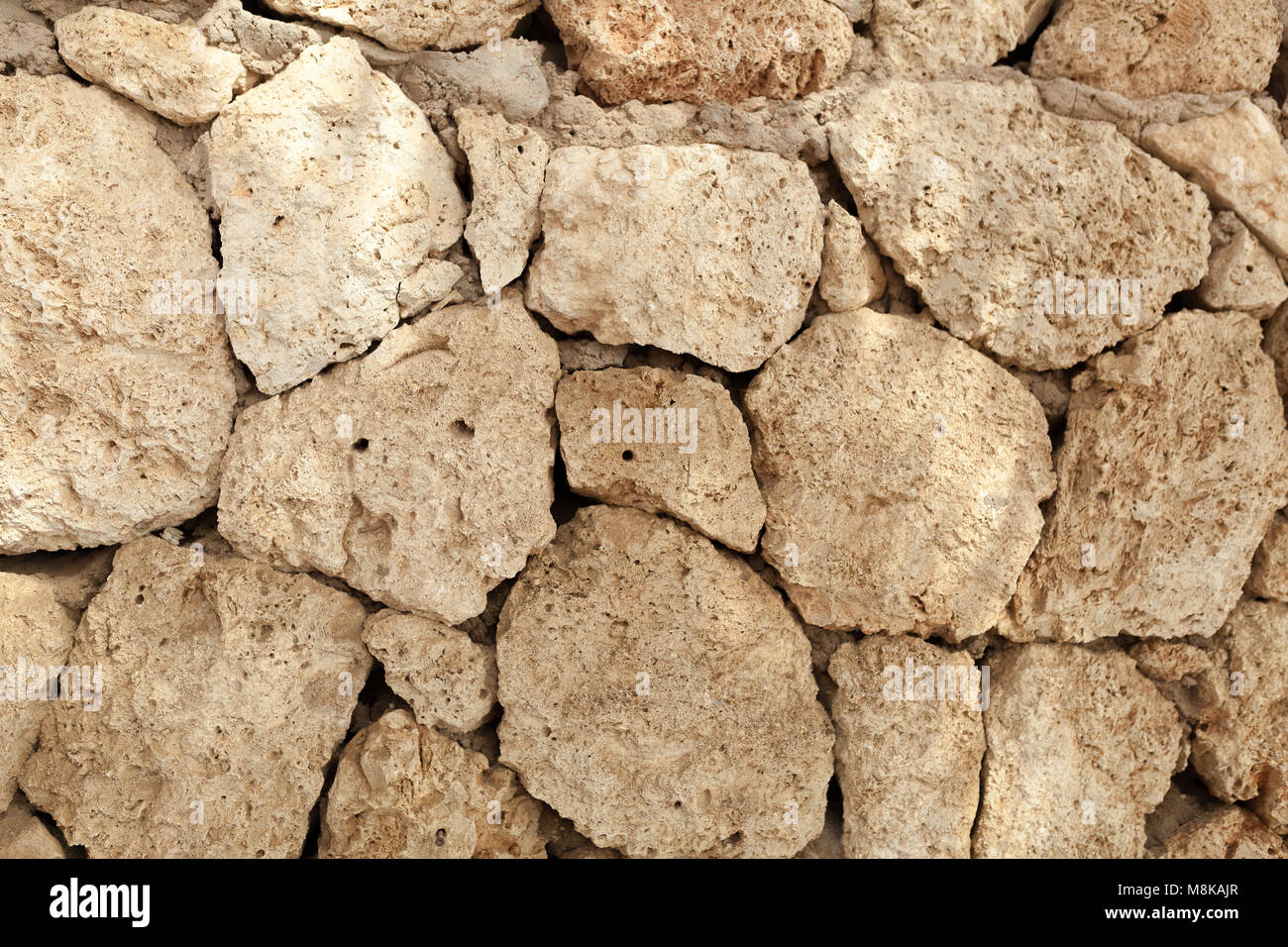 big stone wall background horizontal image close up Stock Photo - Alamy