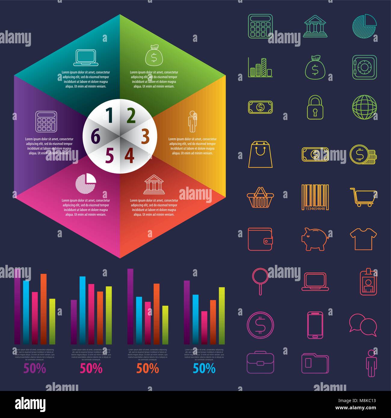 infographics statistics diagram Stock Vector Image & Art - Alamy