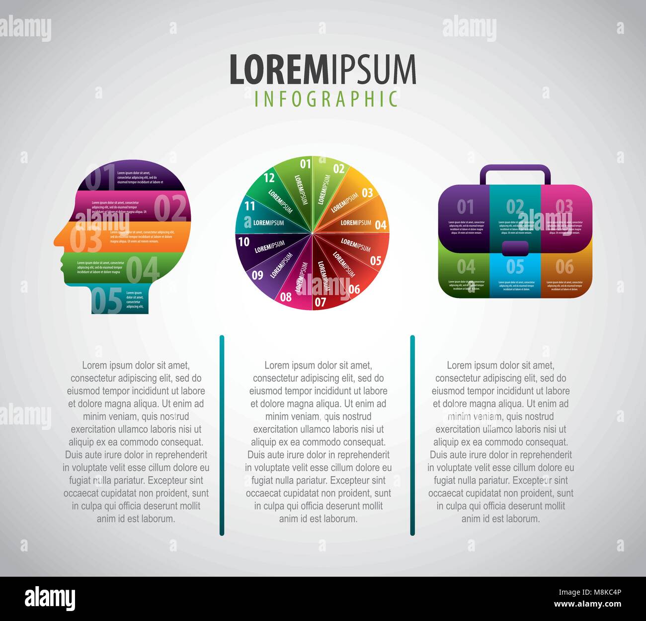 Infographic tab index design vector hi-res stock photography and images ...