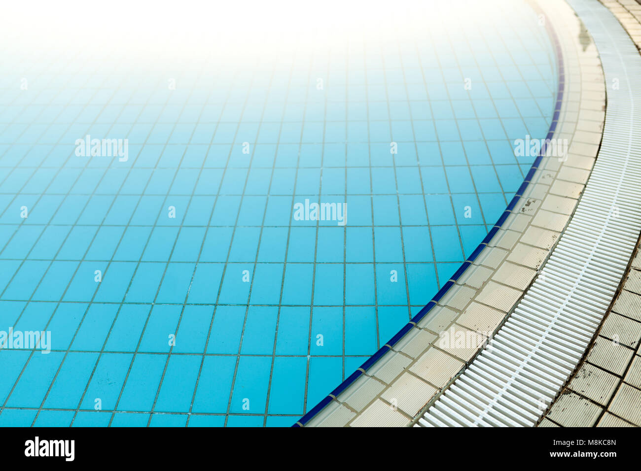top view of swimming pool with sunlight Stock Photo - Alamy