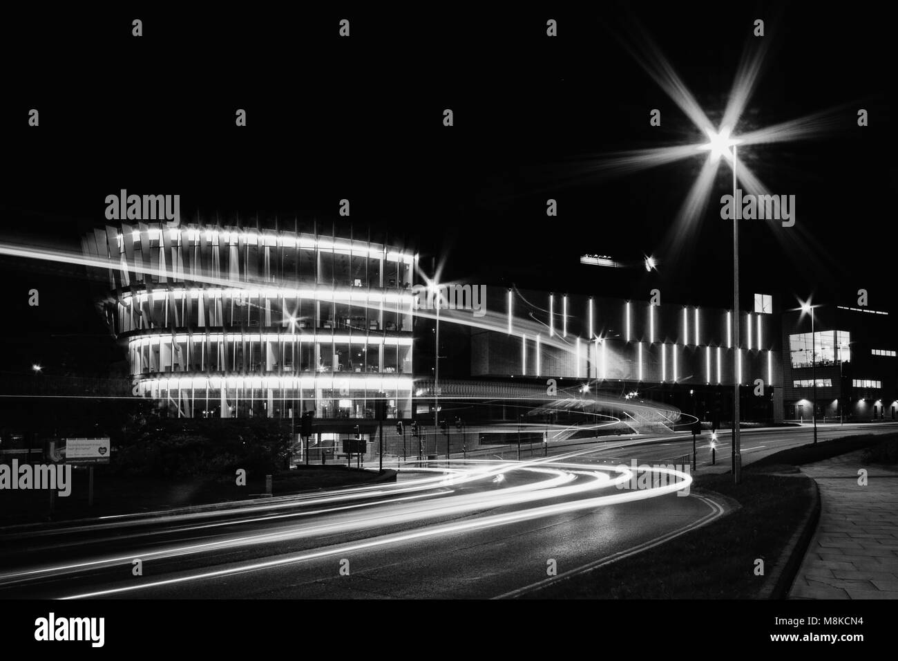 The new Oastler Building at the University of Huddersfield Stock Photo ...