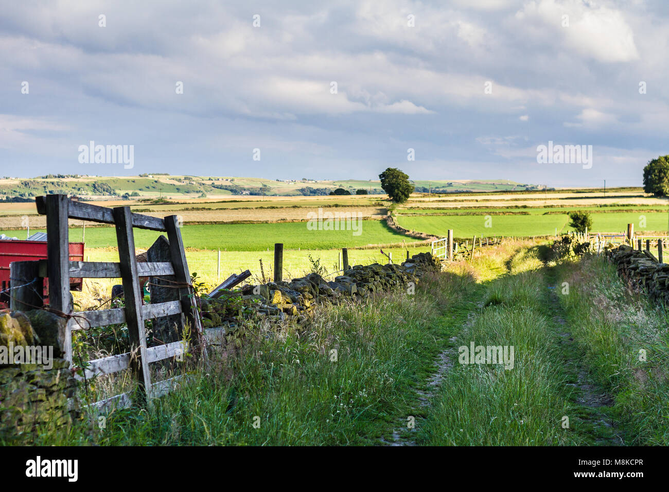 Farm yard track hi-res stock photography and images - Alamy