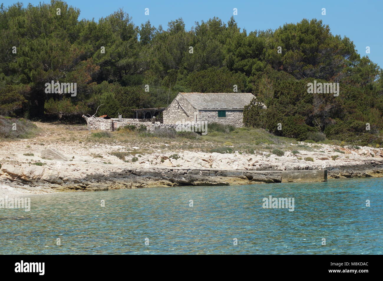 Proizd islet, Vela Luka, Croatia Stock Photo - Alamy