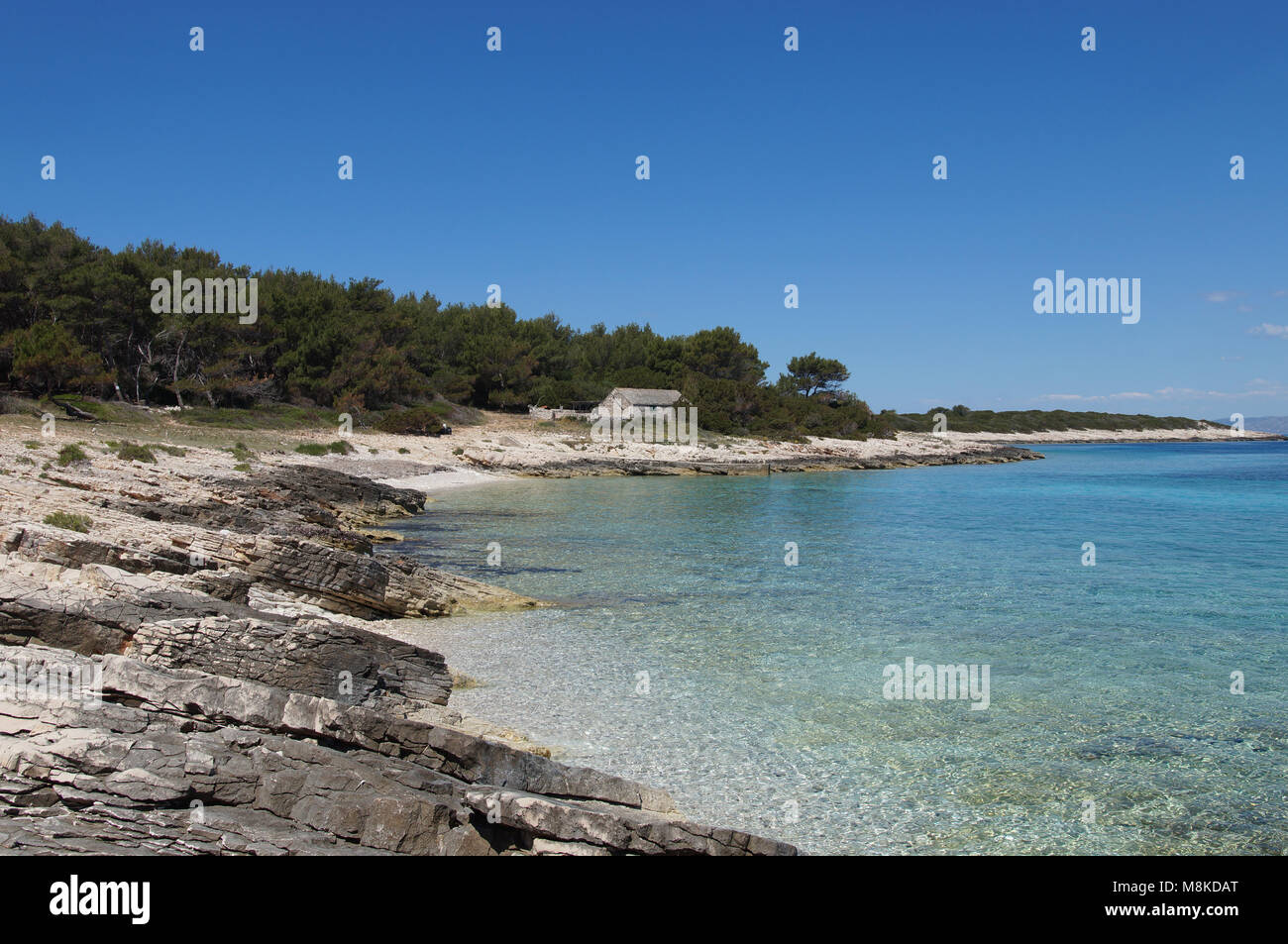Proizd islet, Vela Luka, Croatia Stock Photo - Alamy