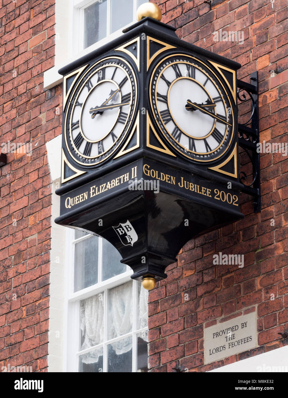 High street clock bridlington hi-res stock photography and images - Alamy