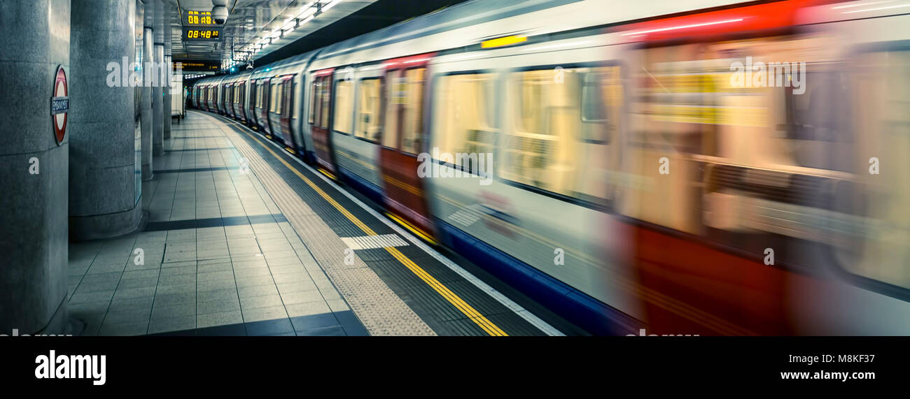 view of London underground, UK Stock Photo - Alamy
