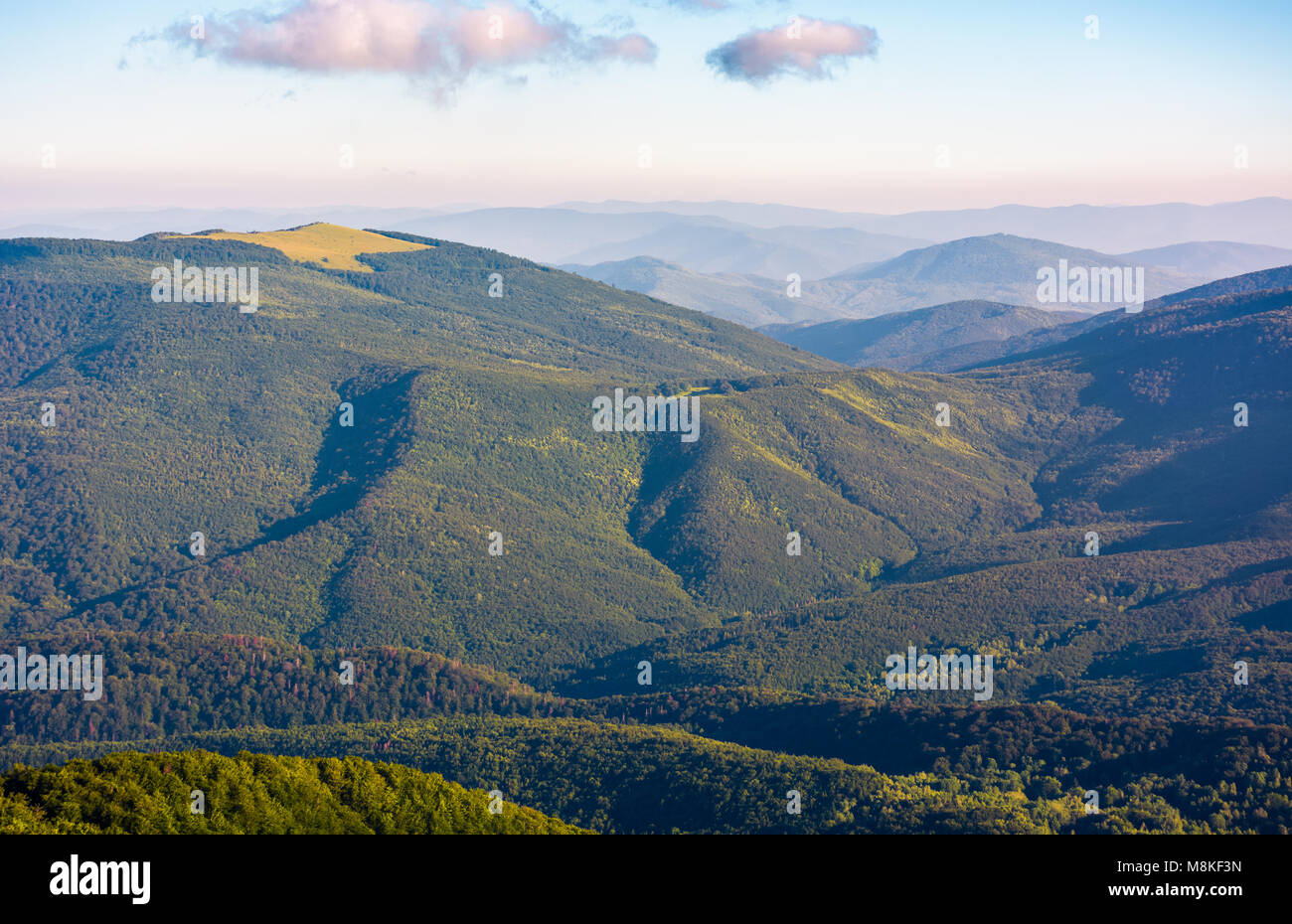 Beautiful landscape summer morning hi-res stock photography and images ...