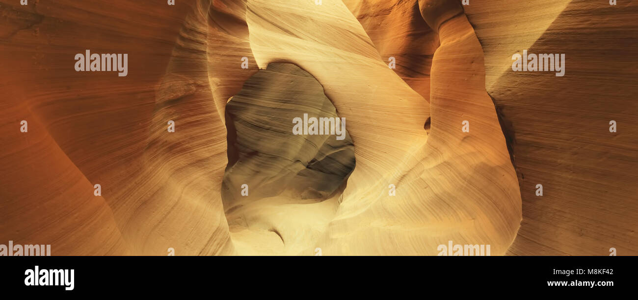 Antelope Canyon, slot canyons in Page Arizona., USA Stock Photo - Alamy