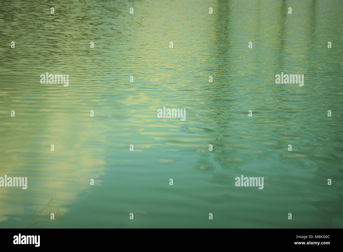 Abstract patterns in reflections on river, abstract water flow ...