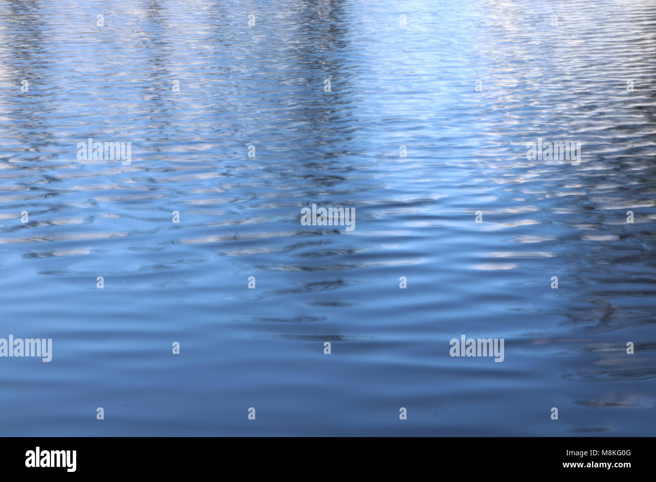 Abstract patterns in reflections on river, abstract water flow ...
